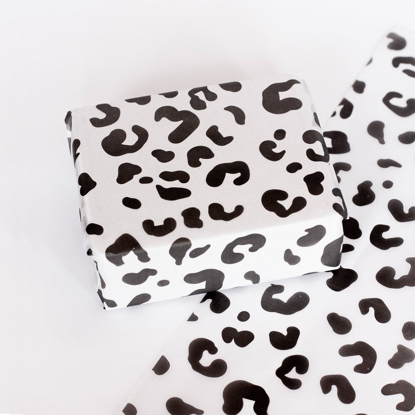 50x Leopard Print Tissue Paper Sheets | 500mm x 380mm – PackPlan